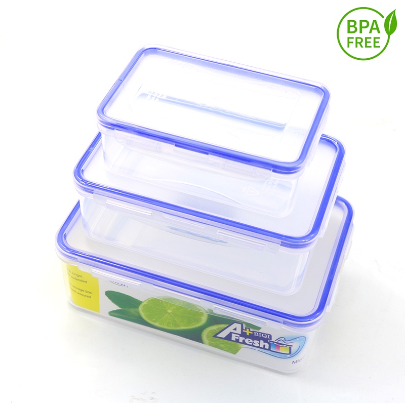 Rectangle 3pcs Food Container | Shopee Philippines