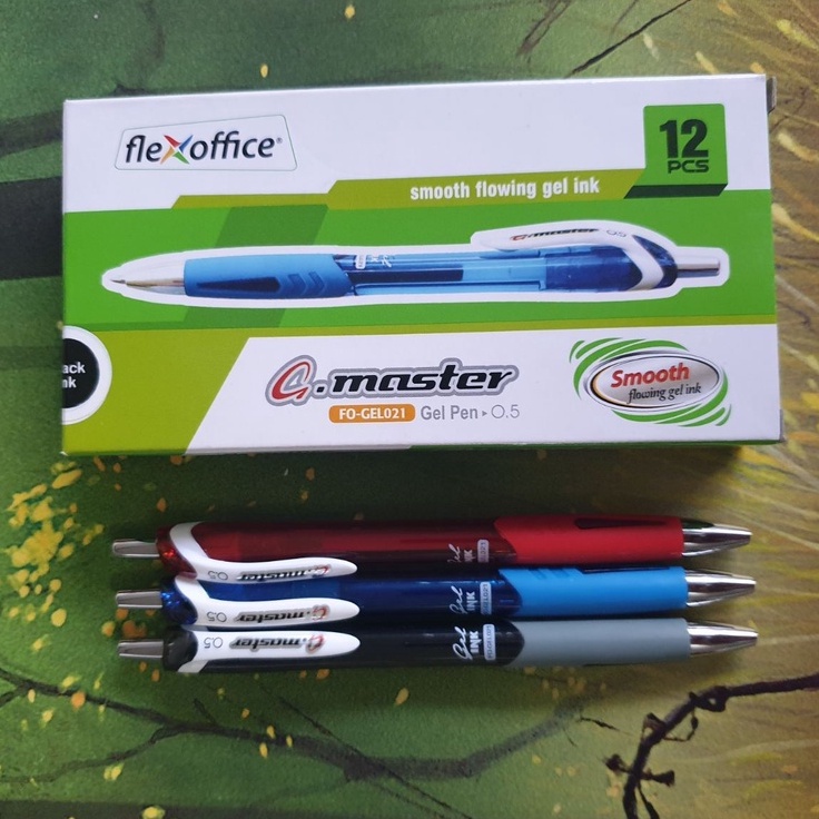 [FPS FairPriceSupplies] FLEXOFFICE G-Master Retractable Gel Pen (Black ...
