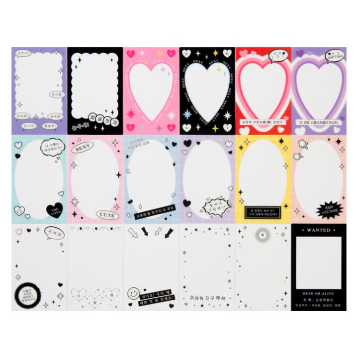 ARTBOX From Korea Photo Card Frame Album Sleeve Kpop Photo Decoration ...