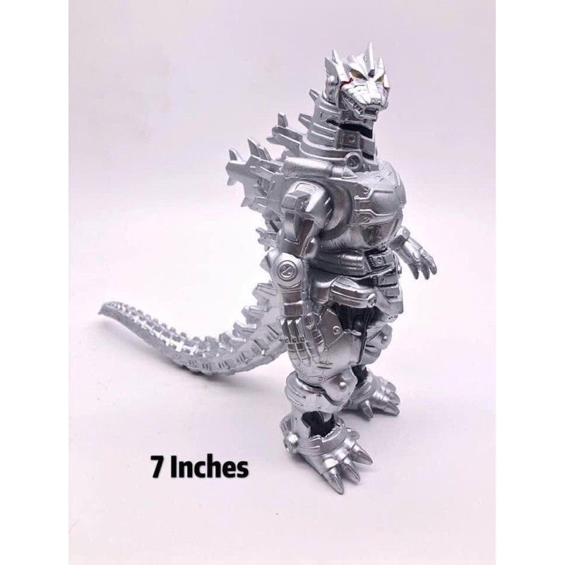 Mecha Godzilla silver figure 7incs pvc | Shopee Philippines