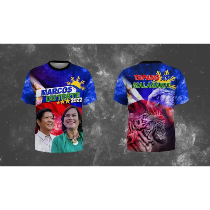 BBM / SARAH Full Sublimated Poloshirt or Tshirt | Shopee Philippines