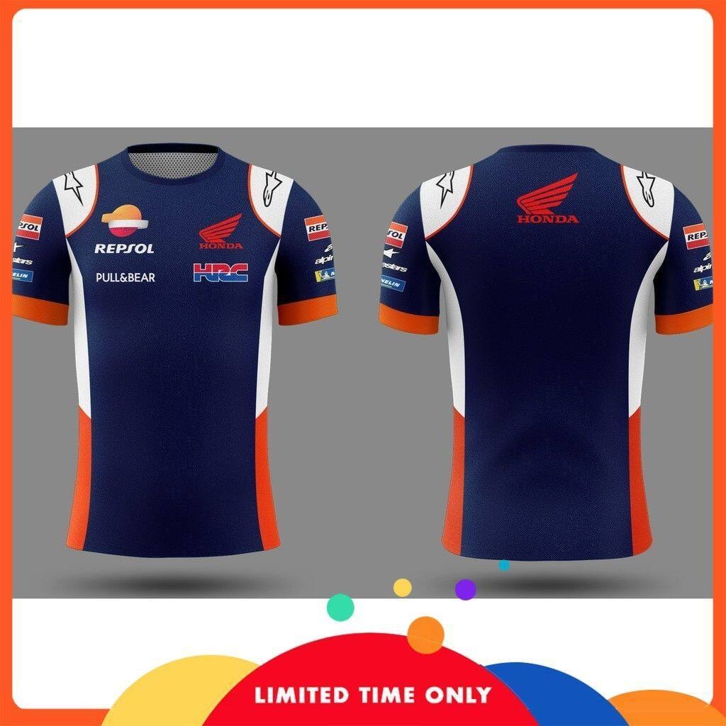 fashion Honda Full Sublimation Repsol Motogp Shirt | Shopee Philippines