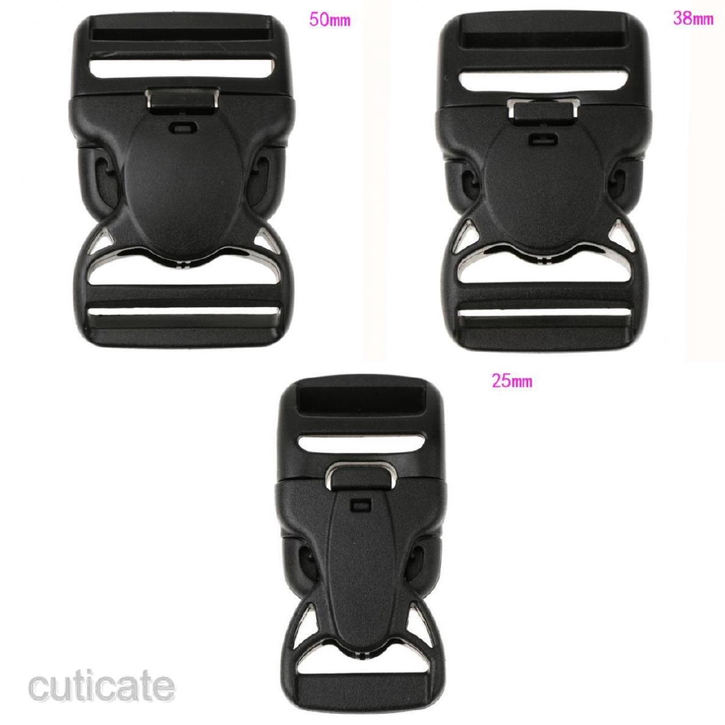 Side Release Buckle Clip / Sliders for Paracord 50mm/38mm | Shopee ...