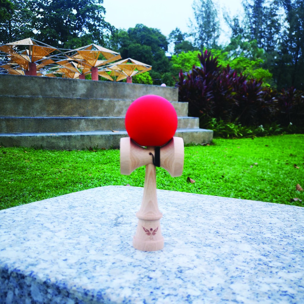 WOLKendama Beginner's Basic Kendama (Red) | Shopee Philippines