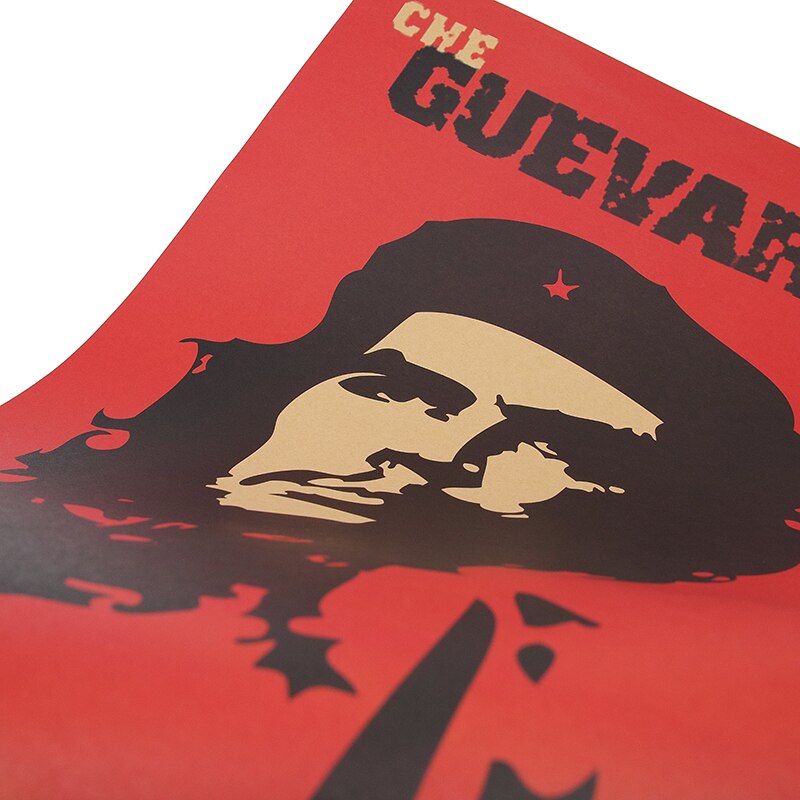 DLKKLB Che Guevara Character Retro Posters Wall Art Nostalgic Old Bar ...