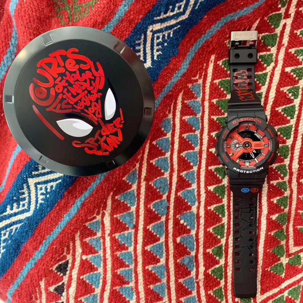 (NEW) Avengers Captain America Iron Man Spiderman Men Watch Wrist ...