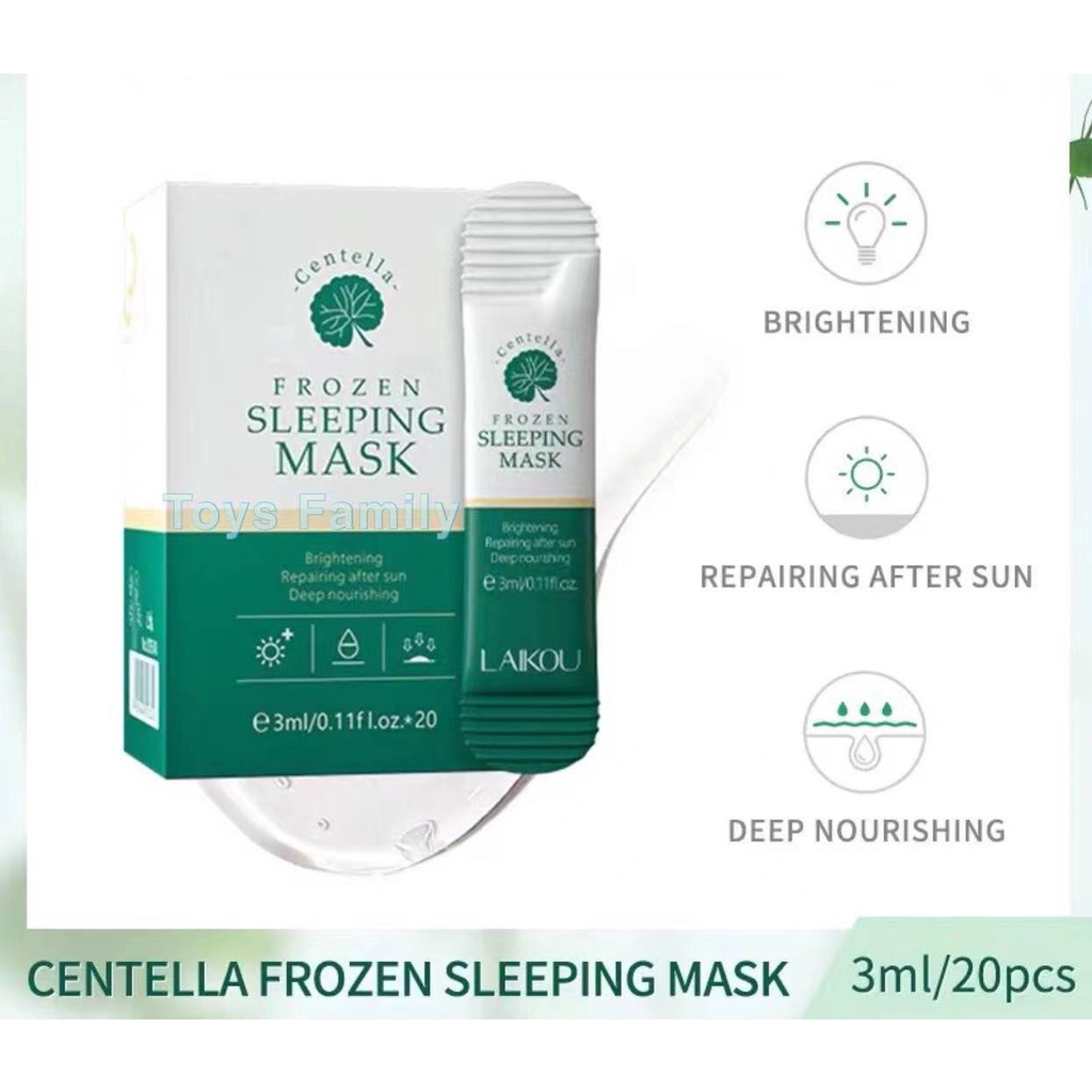 (1Box Or 20pcs) LAIKOU Soothing Gel Centella Asiatica Soothing Face ...