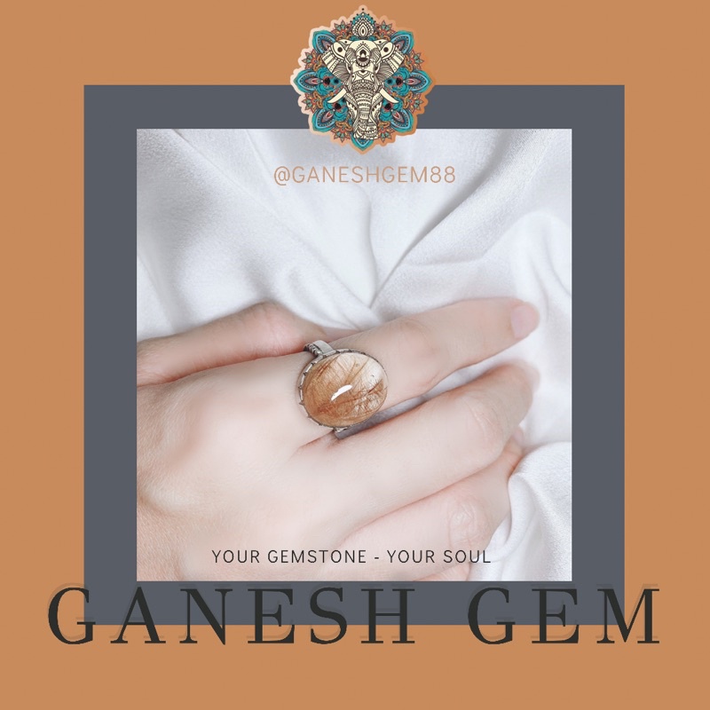 Silver ring of Metal and Earth destiny | Shopee Philippines