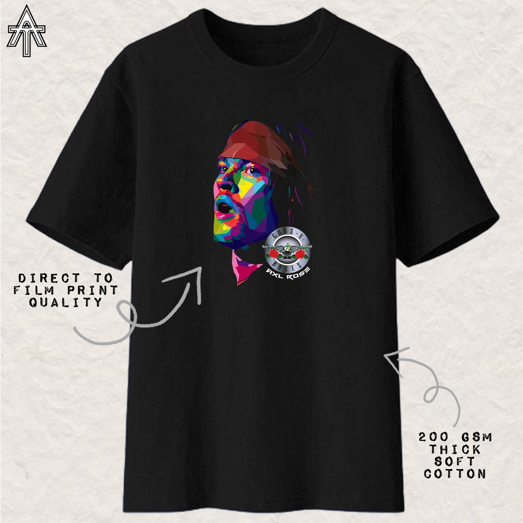 AXL ROSE 2 Band Shirt High Quality Clothing For Men and Women by ...