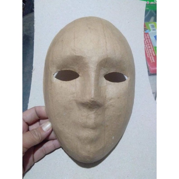 paper mache full face Maskara | Shopee Philippines