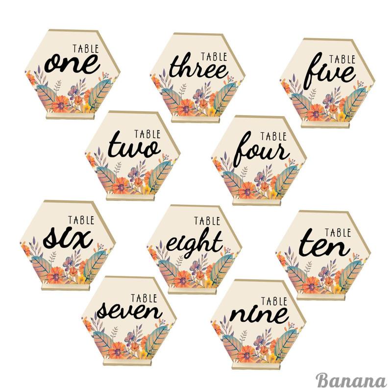 [ 1-10 Rustic Wood Table Numbers for Wedding Reception Wooden Numbers ...