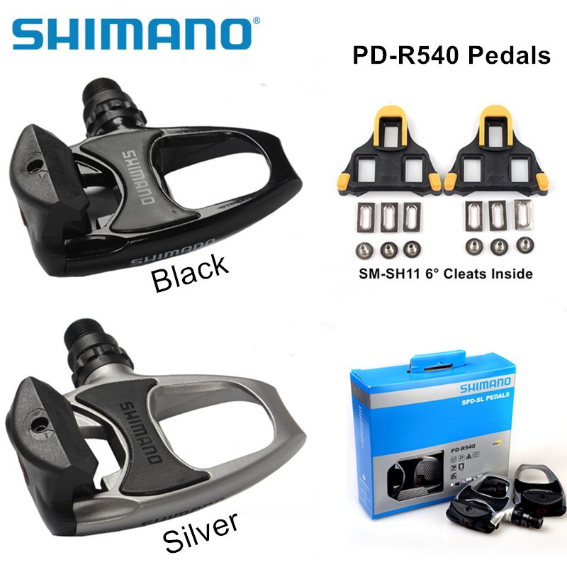 COD&READY Shimano SPD-SL PD-R540 Bike Pedals Bicycle Platform Pedals ...