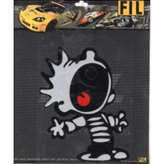 DECAL STICKERS - "CALVIN AND HOBBES" SHOUTING CALVIN ( REFLECTIVE ...