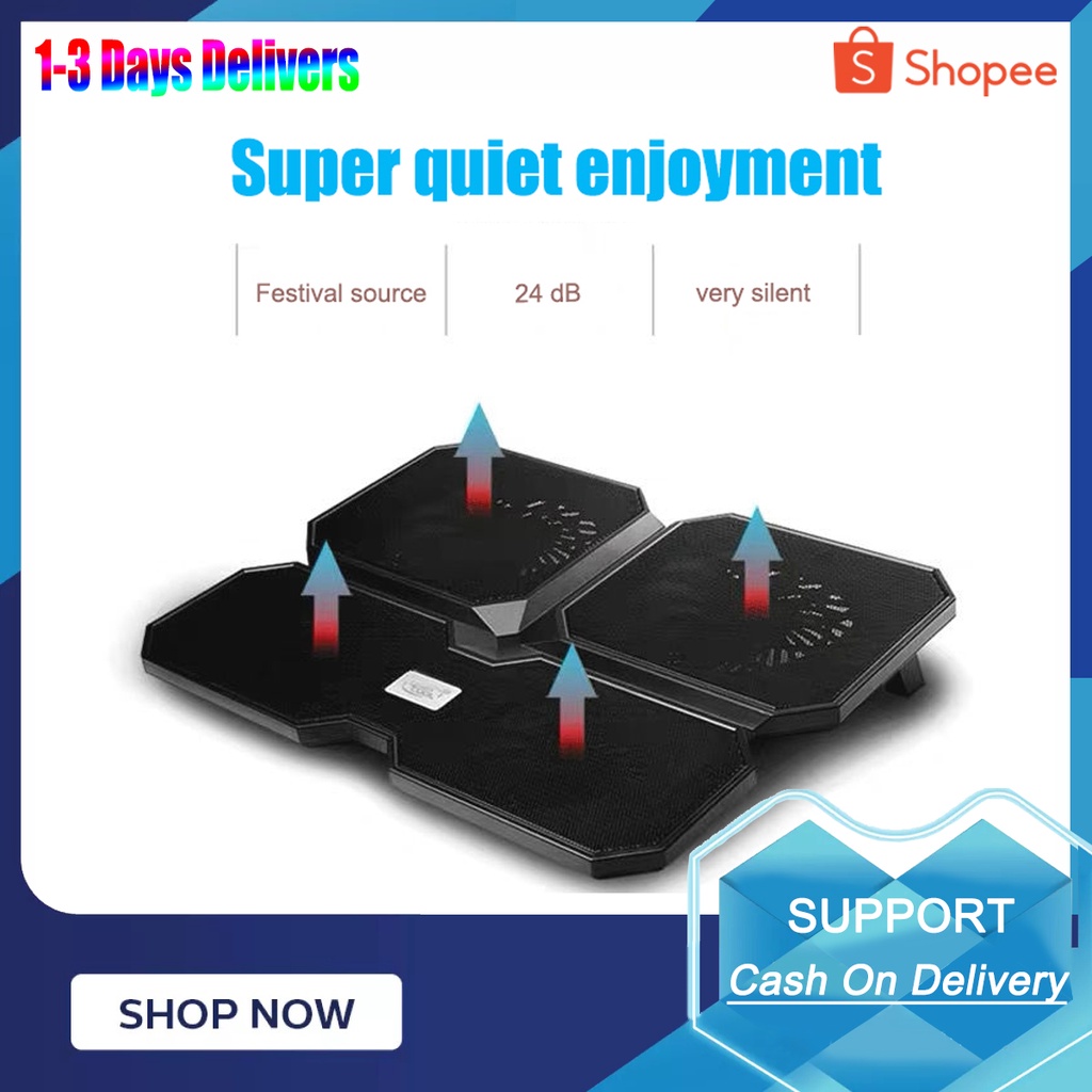 DEEPCOOL Multi - Core X6 Computer Cooling USB Laptop radiator Computer ...