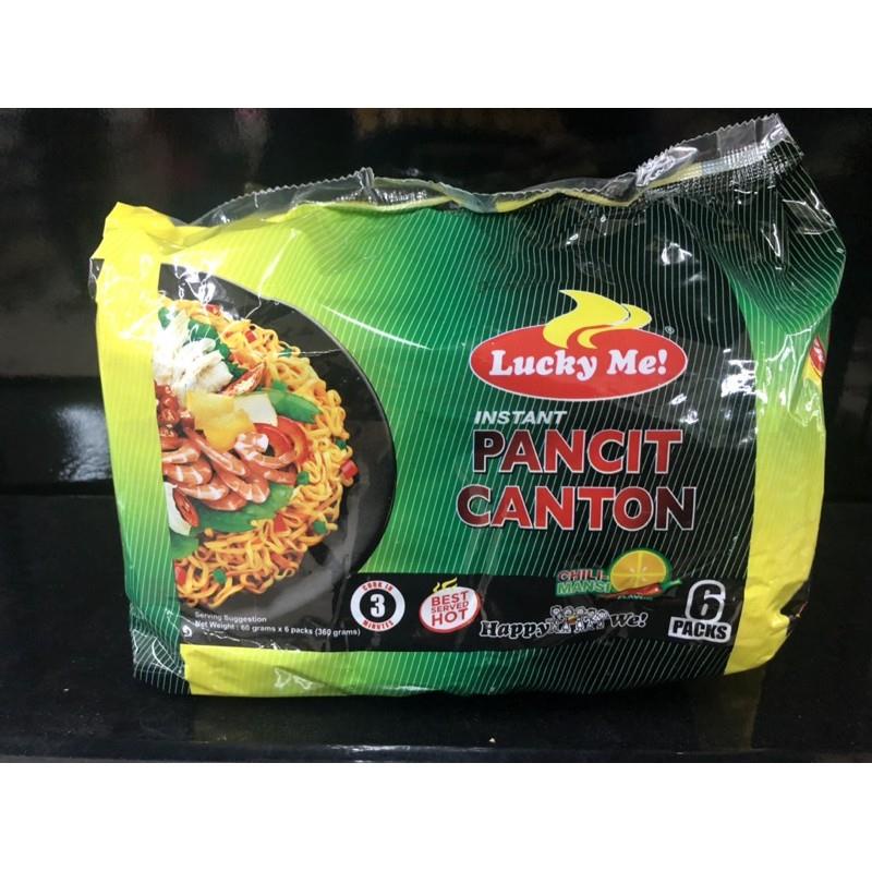 NISSIN RAMEN♙Lucky Me Pancit Canton 6PCS | Shopee Philippines