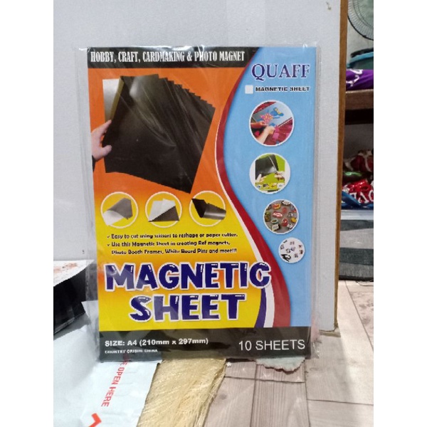 1pc Black Magnet Sheet A4 size | Shopee Philippines