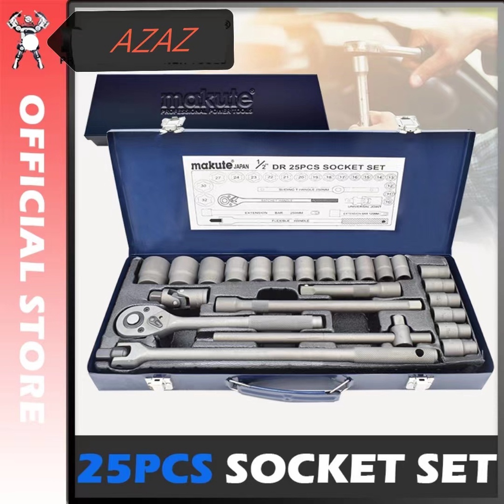Makute 25pcs Socket Set Tools | Shopee Philippines