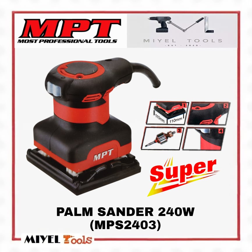 MPT Palm Sander (MPS2403) | Shopee Philippines