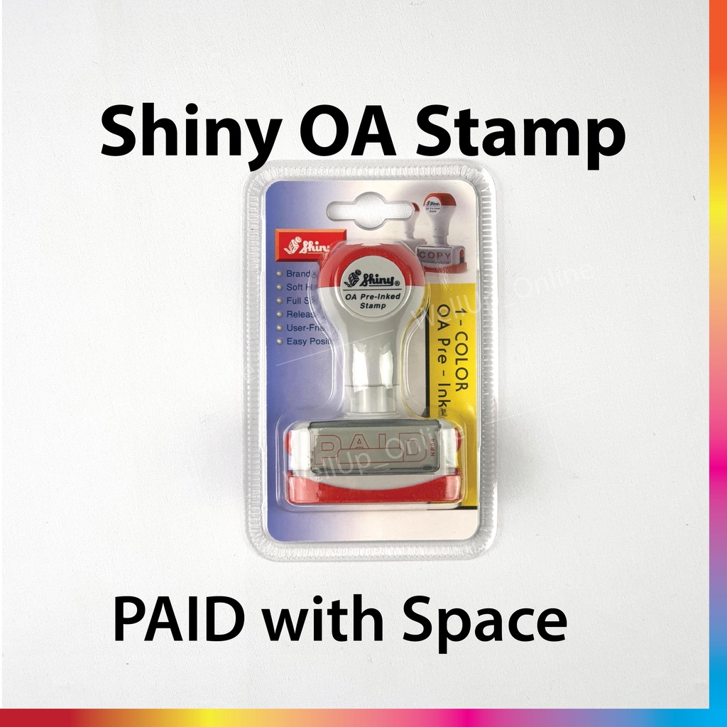 Shiny OA Pre-Inked Stamp ( Paid / Void / Received / Certified True Copy ...