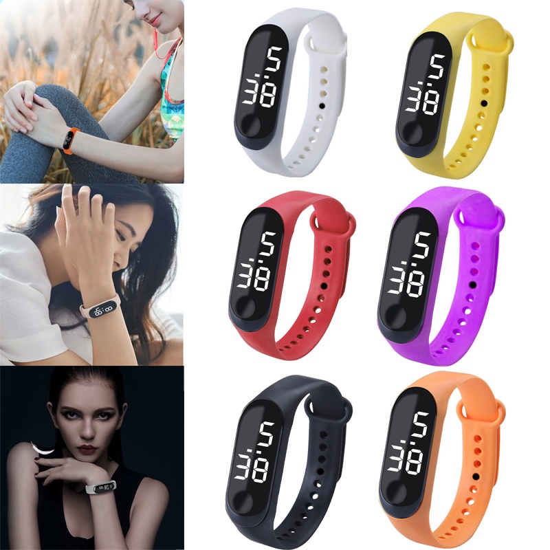 Touchscreen Watch LED Sport Activity Casual M3 Wristwatch Screen Smart ...