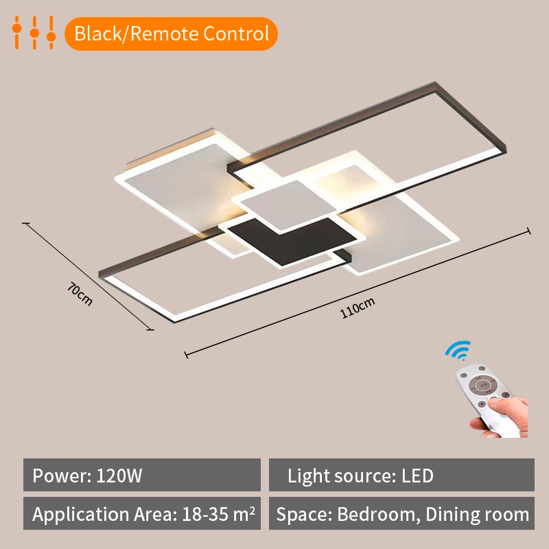 ENG_Lighting Living Room Light Ceiling Light Modern Chandelier Center ...