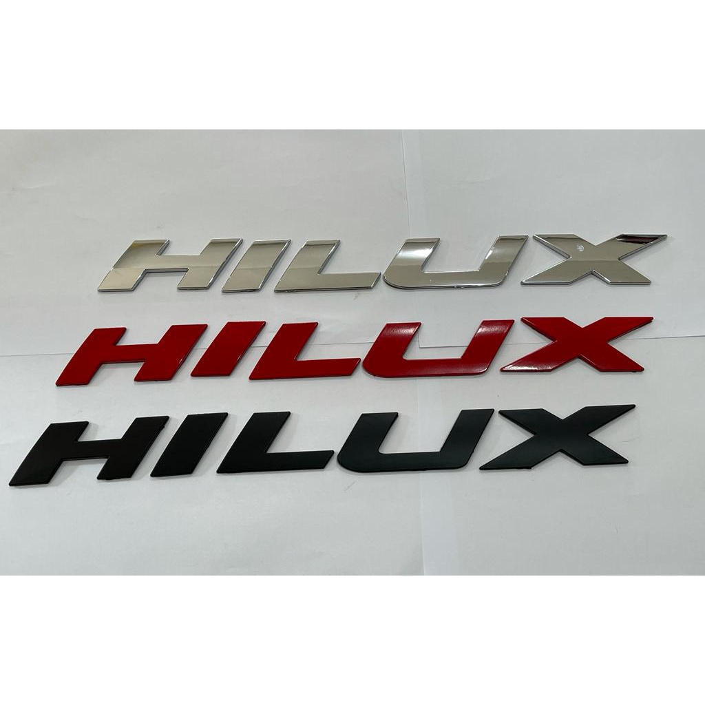 MESIN Toyota Hilux engine hood Emblem | Shopee Philippines