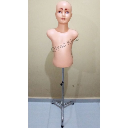 Child's HEAD STATUE / CHILD TORSO MANNEQUIN + IRON LEGS | Shopee ...
