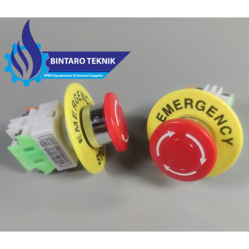 TOMBOL Emergency emergency stop button Switch 10A Hole Diameter 22mm ...