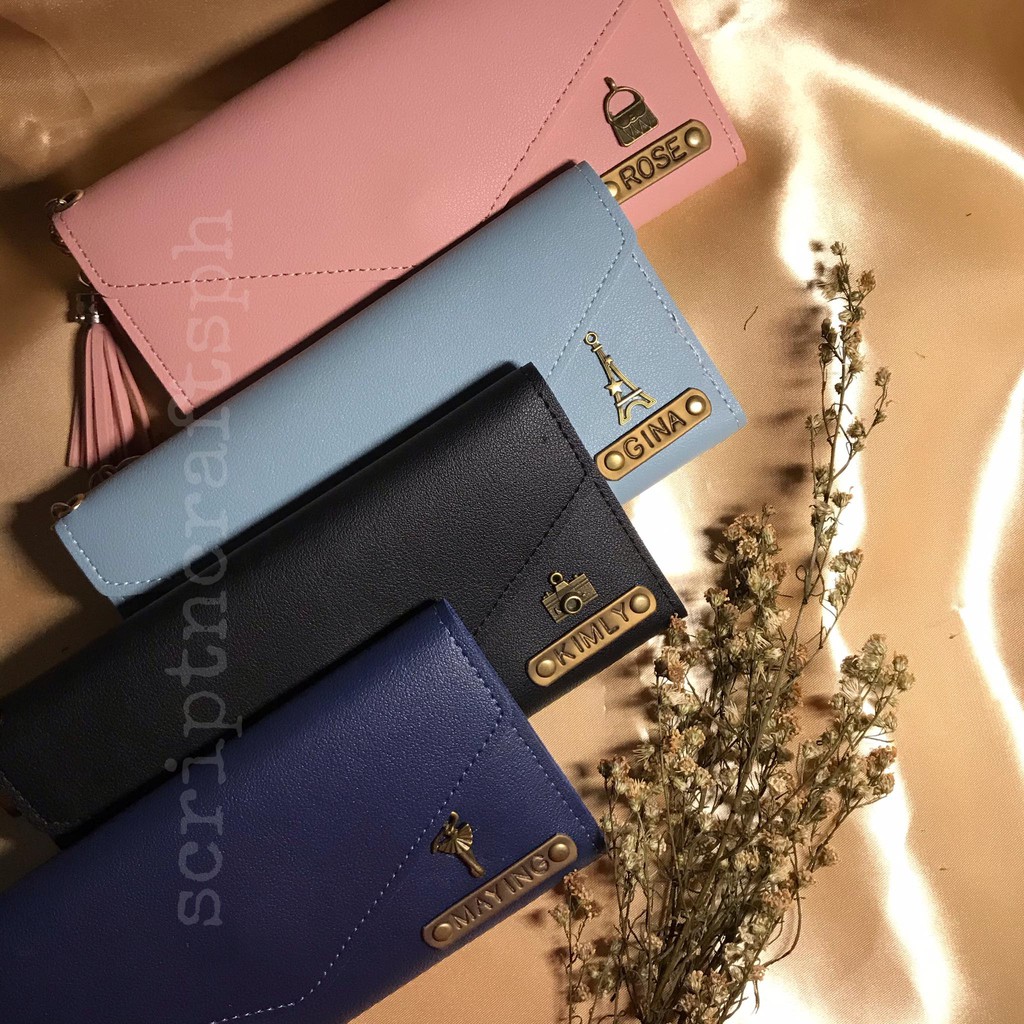 Personalized Wallet Long Wallet | Shopee Philippines