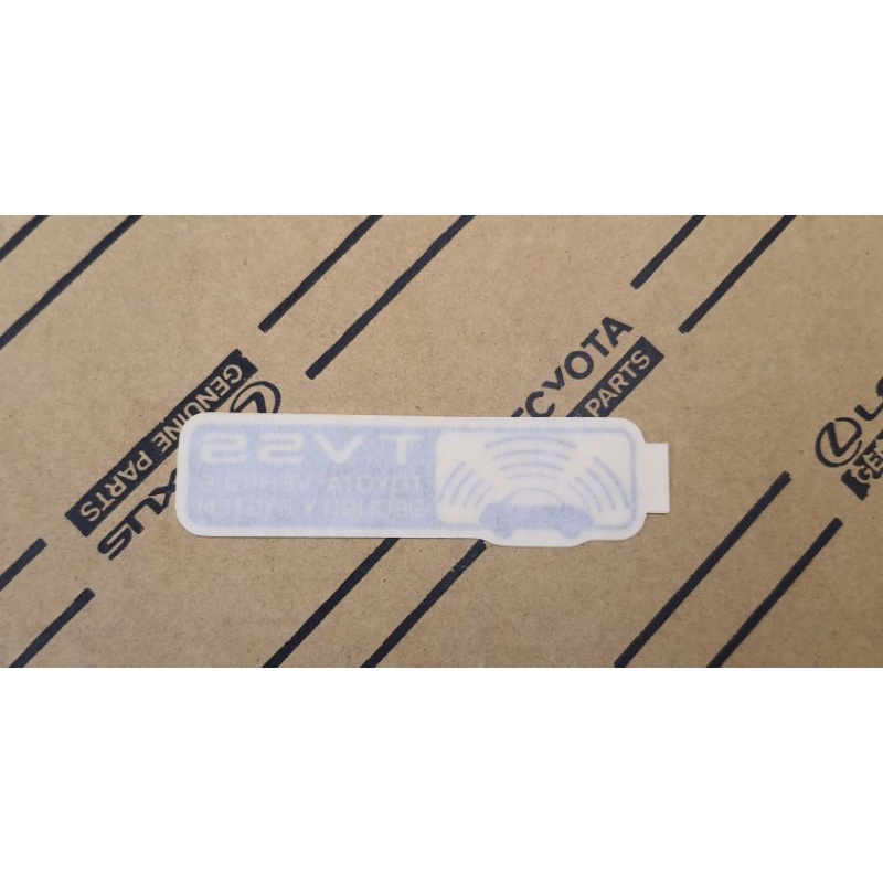 TVSS Toyota Sticker Per Piece | Shopee Philippines