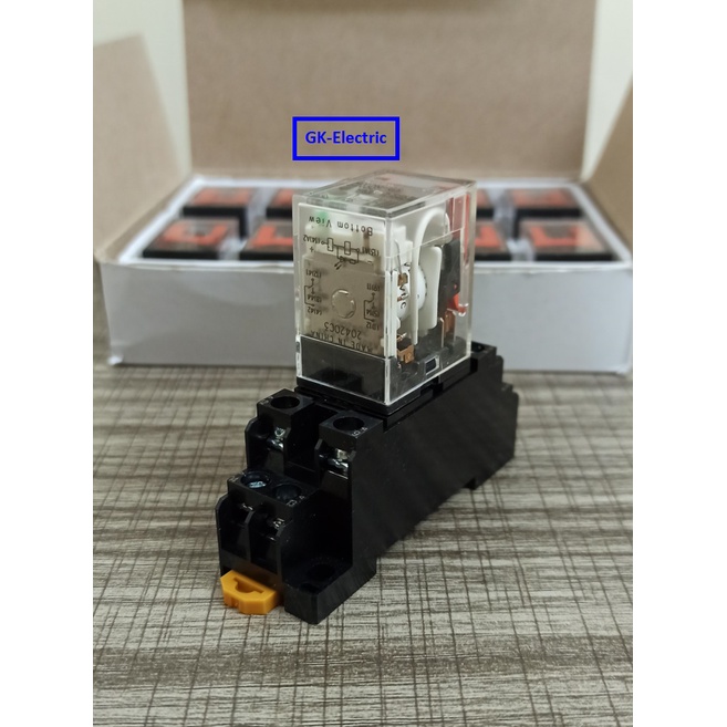 Intermediate Relay MY2N-GS 24VDC Genuine Omron | Shopee Philippines