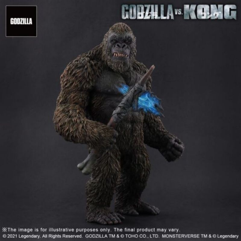 X-Plus Large Monster Series Burning KONG 2021 from GVK Movie RIC ...