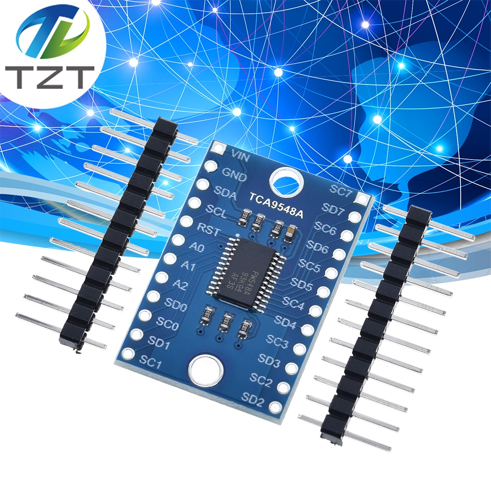 TCA9548A 1-to-8 8 way I2C 8-channel multi-channel expansion board IIC module development board ...