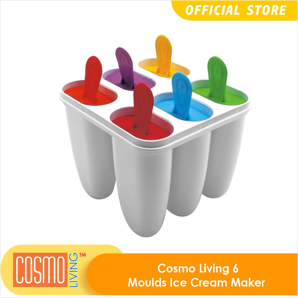 Cosmo Living 6 Moulds Ice Cream Maker, BPA Free | Shopee Philippines