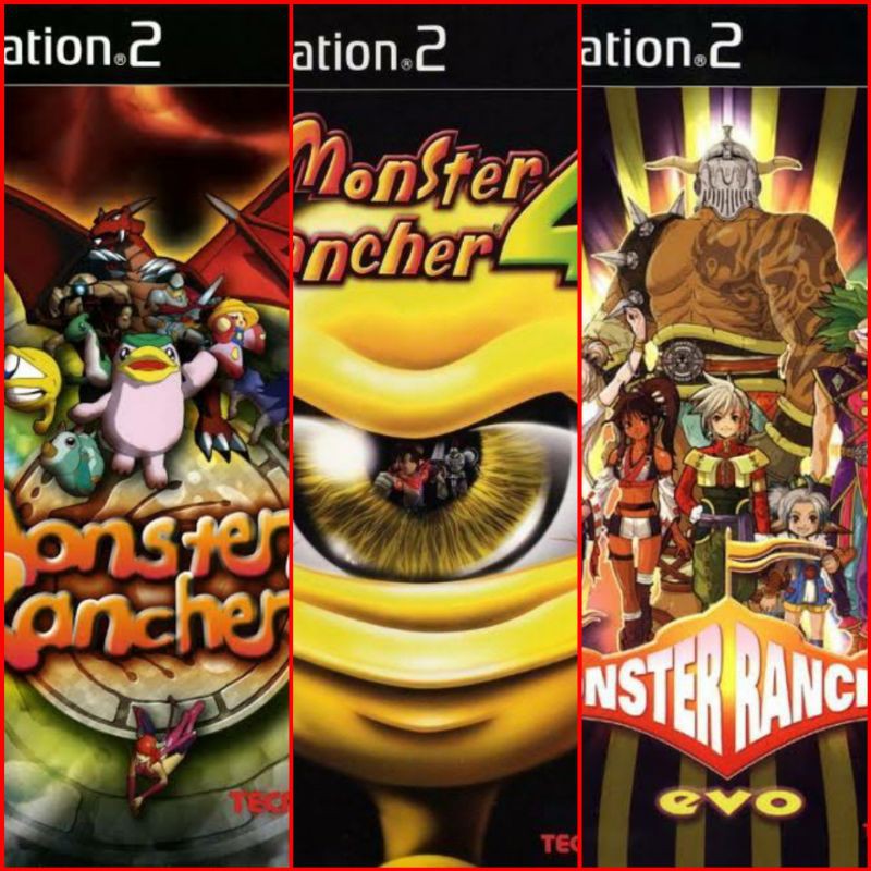 PS2 PlayStation 2 Games Monster Rancher Series (Read Description ...