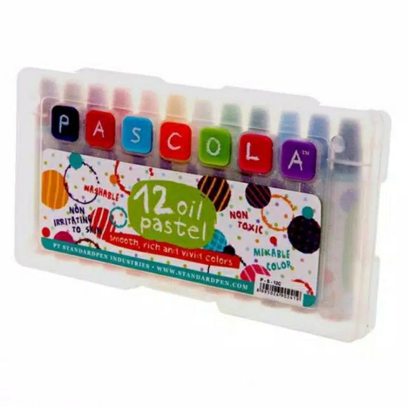 Pascola Oil Pastel Crayon 12 Colors | Shopee Philippines