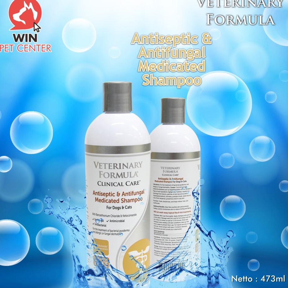 Veterinary medicated antifungal shampoo 473 ml | Shopee Philippines