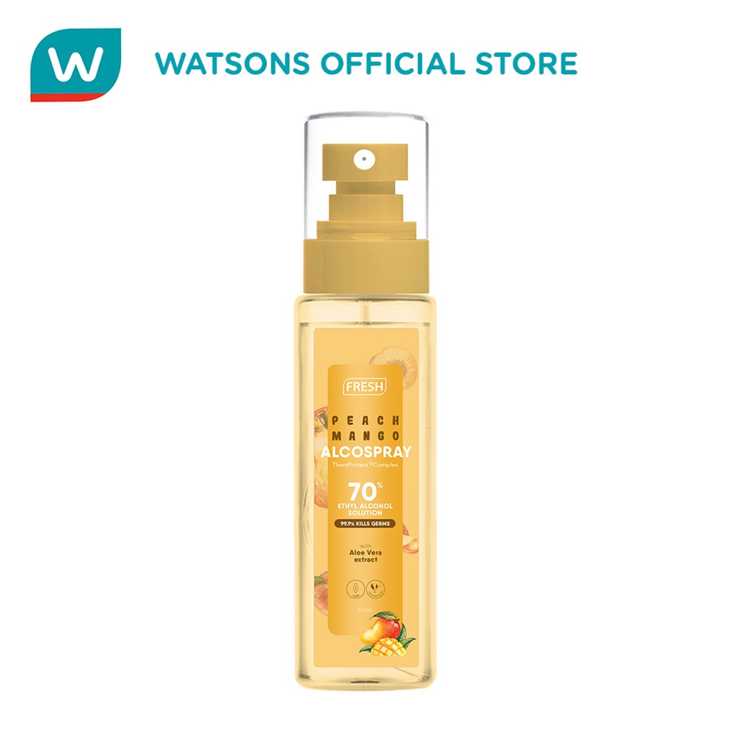 FRESH Peach Mango Alcospray 100 ml | Shopee Philippines