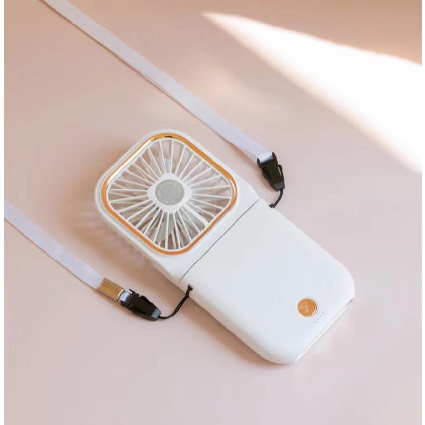 Mini Fan Phone Holder 5000Mah Usb PowerBank 3 In 1 Portable Mini Fan ...