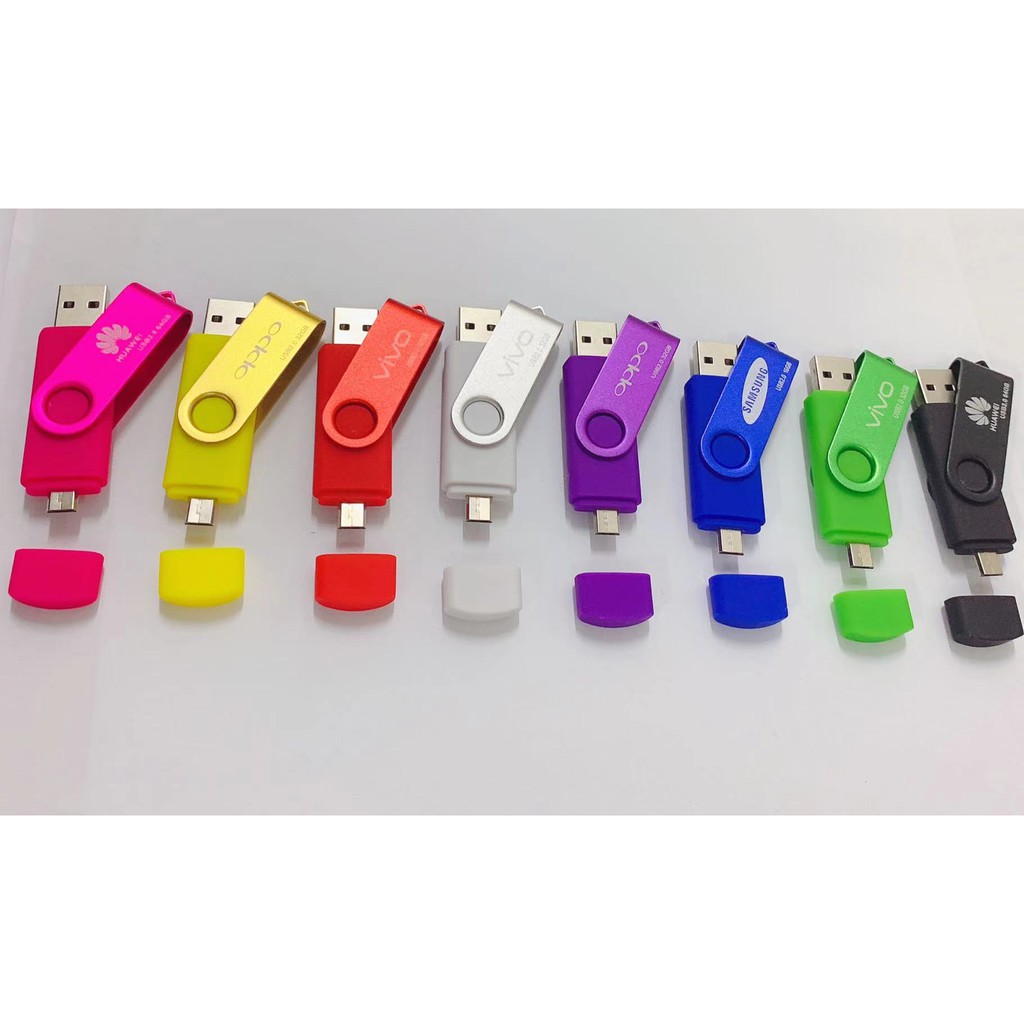 Metal OTG Micro USB to USB Flash Drive Pen Drive Memory Stick for ...
