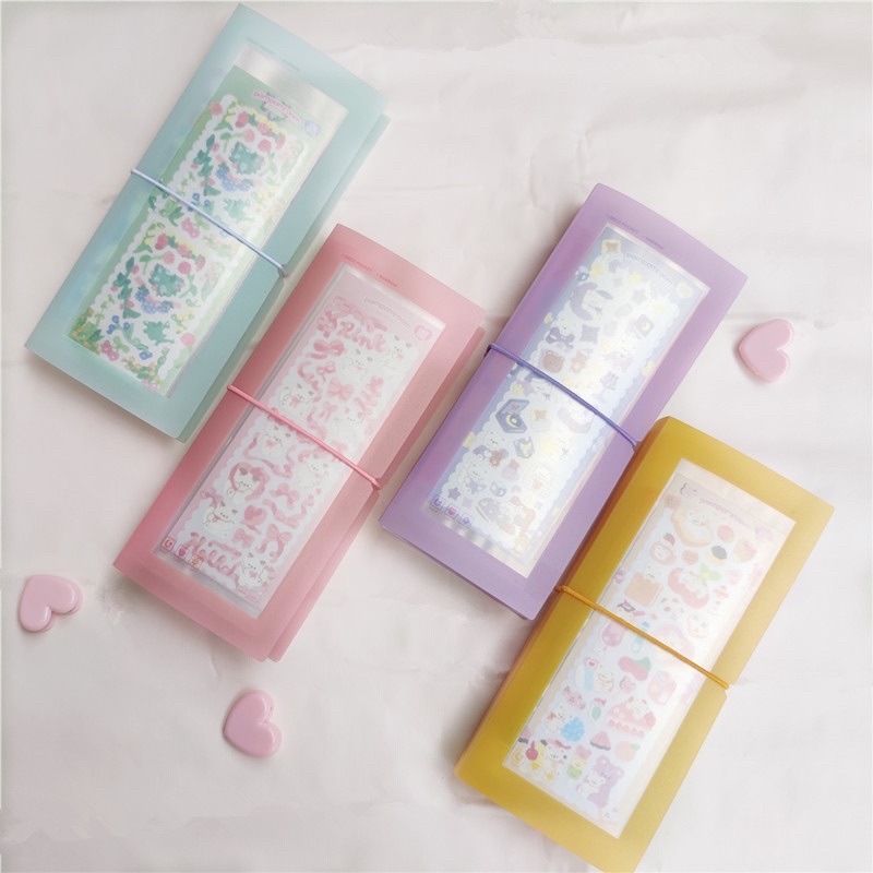 30 Pockets Sticker Organizer with Elastic String | Shopee Philippines