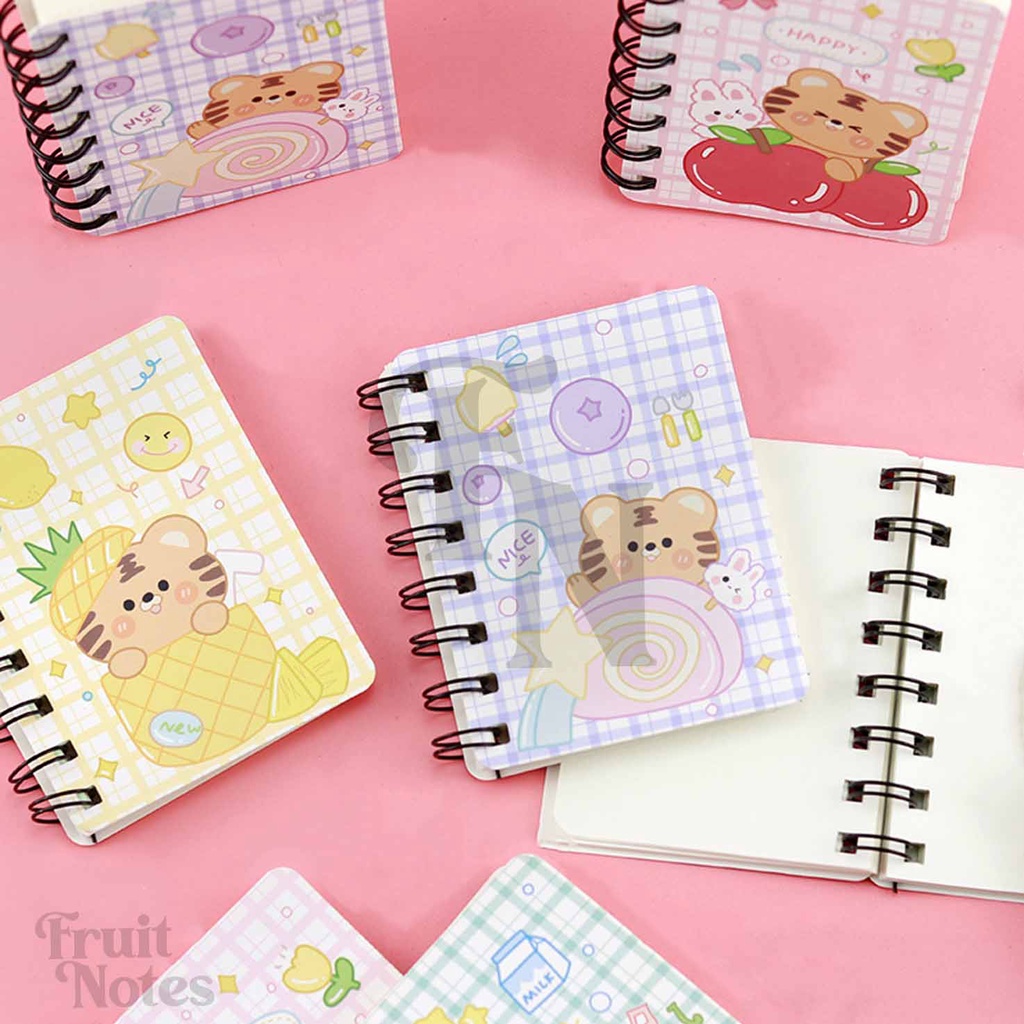NB006 80 sheets A7 Cute Kawaii Mini Notebook | Shopee Philippines