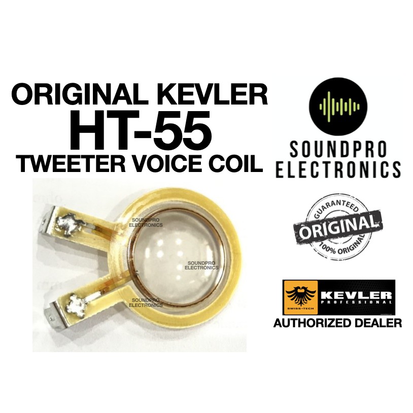KEVLER Tweeter HT-55 Voice Coil (original kevler) | Shopee Philippines