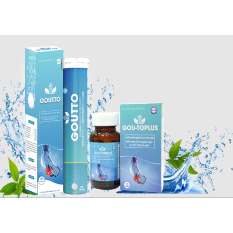 GOUTTO 2box+ GOU-TOPLUS 1box SUPER COMBO SET ( CURE and REMOVE LOWER ...