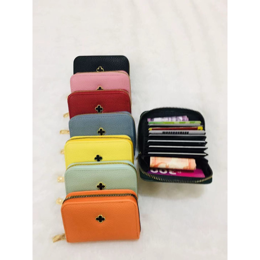 Multi-Use Card Holder Wallet with Logo I.D Card Business Card Wallet ...