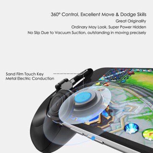 Portable Joystick Pad 3 in 1 Joystick Controller Mobile Phone Bracket ...