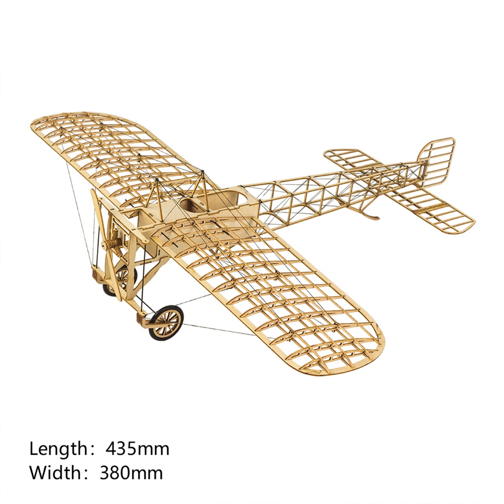 DWH VX14 1:23 Scale 380mm Wingspan Airplane Static Wooden DIY Building ...