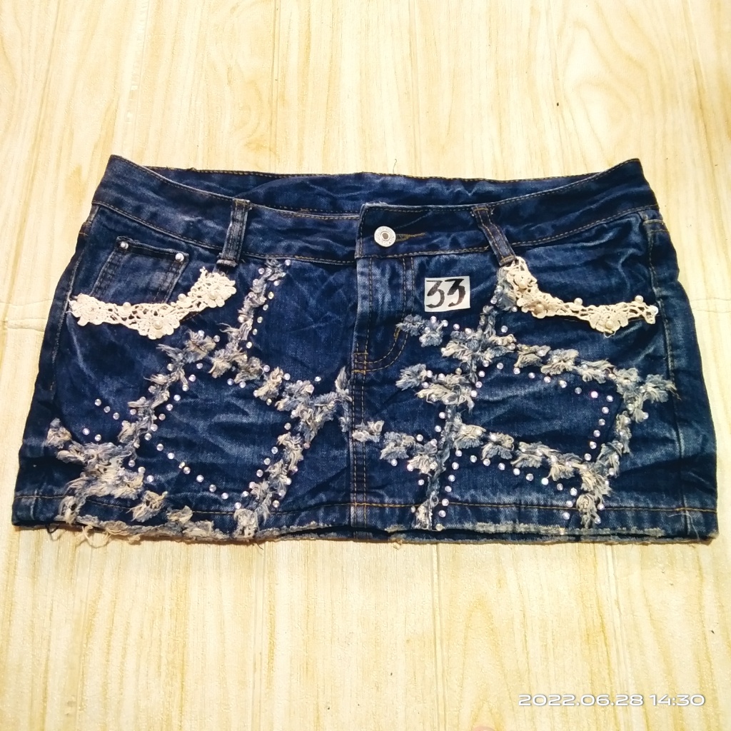 Mini Skirt / PALDA MAONG / DENIM SKIRTS for kids & adult(Environmental ...