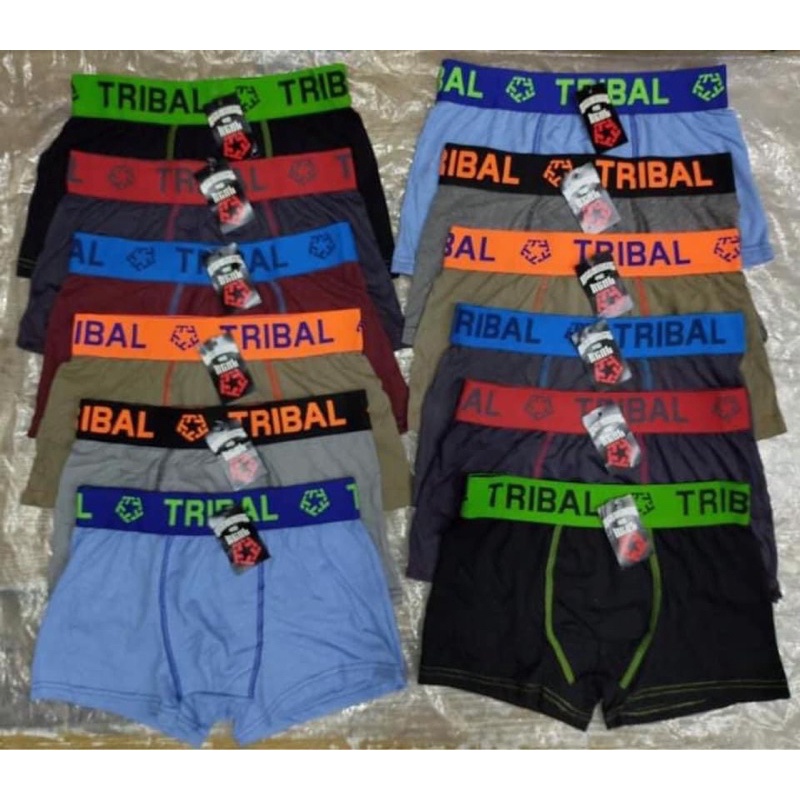 #12-6 PCS BOXER OUTSIDE GARTER MENS GOOD QUALITY COTTON COD | Shopee ...