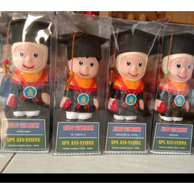 Graduation Statue + Mica Box | Shopee Philippines